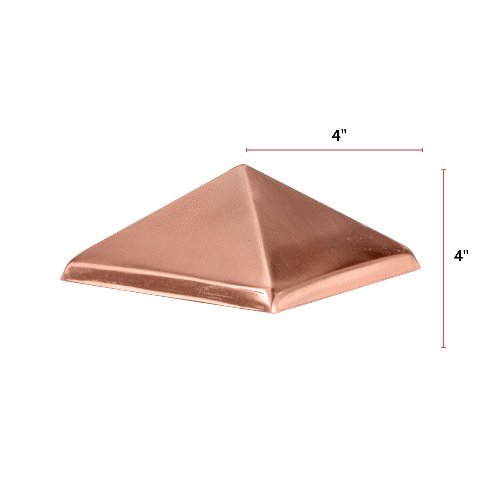 Copper Pyramid Post Cap – Waddell