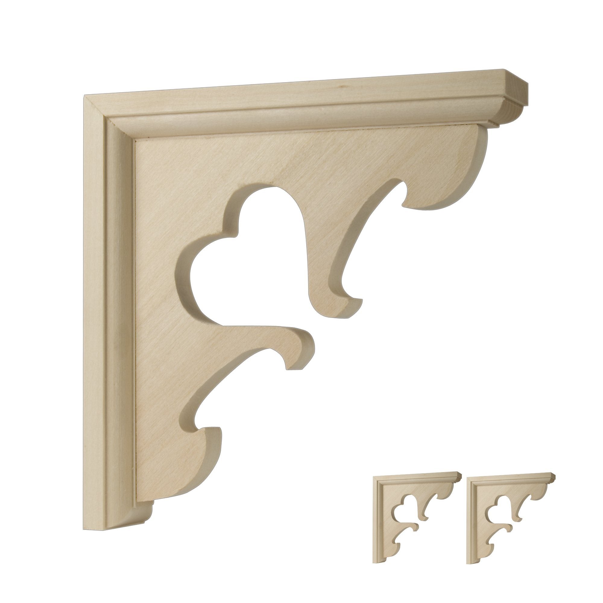 Heart Bracket Set (7"h x 7"d) – Waddell