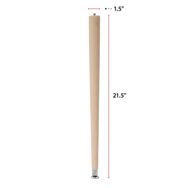 Round Taper Leg (21.5"h) – Waddell