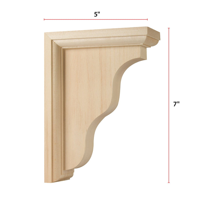Two Way Bracket (7"h x 5"d) – Waddell